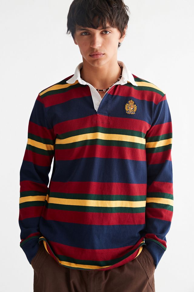 Polo Ralph Lauren Long Sleeve Rugby Tee | Urban Outfitters