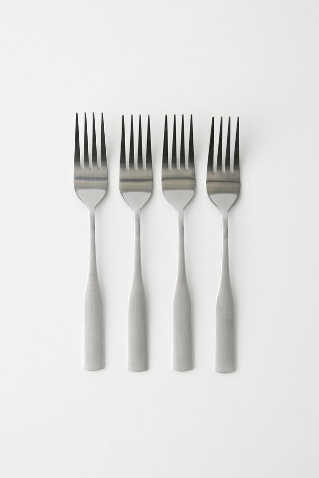 Classic 4-Piece Dinner Fork Set | Urban Outfitters