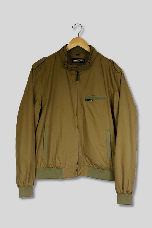 Vintage Members Only Zip up Racing Jacket | Urban Outfitters