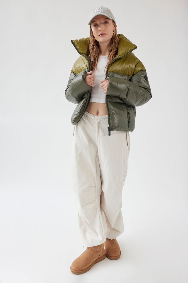Noize Lotte Colorblock Puffer Jacket | Urban Outfitters