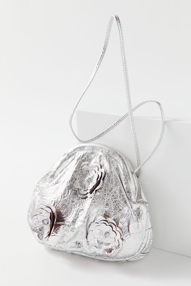 Vintage Metallic Floral Purse | Urban Outfitters