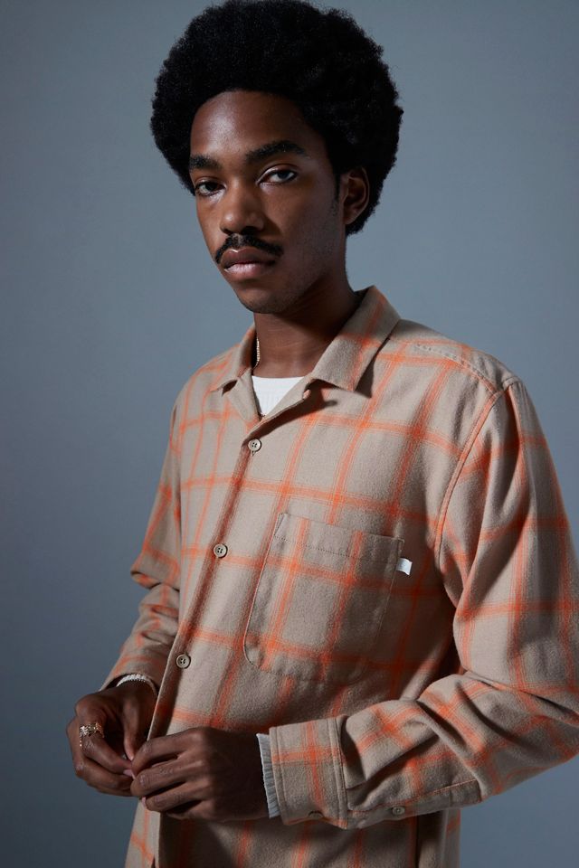 Standard Cloth Flannel Collar Shirt | Urban Outfitters