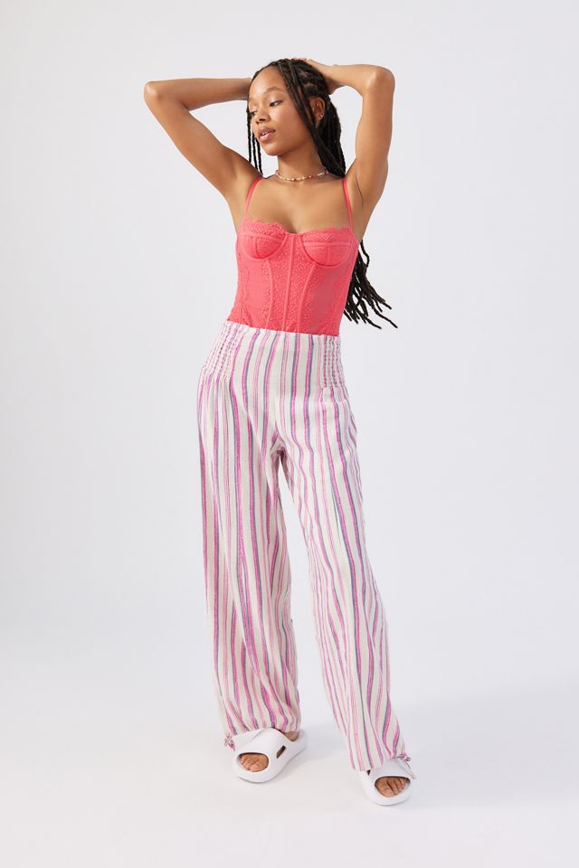 UO Irene Smocked Pant | Urban Outfitters Canada