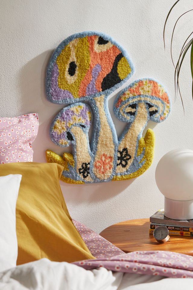 Mooju Rugs UO Exclusive Mushroom Wall Hanging | Urban Outfitters