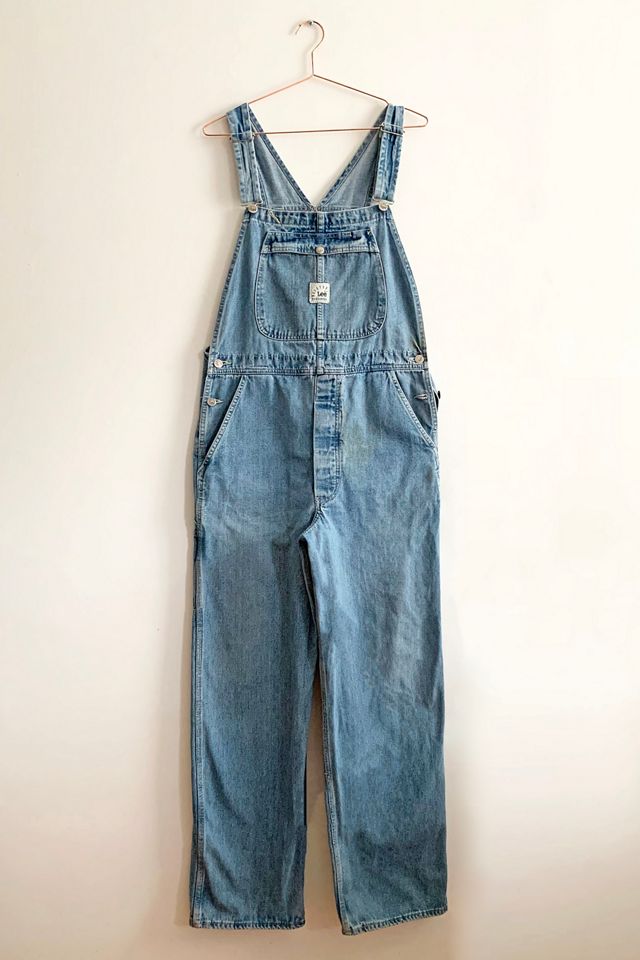 Vintage Lee Light Wash Denim Overalls | Urban Outfitters