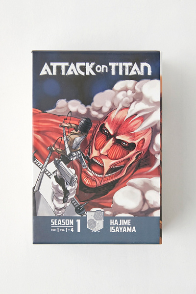 Attack On Titan Manga Box Set By Hajime Isayama | Urban Outfitters