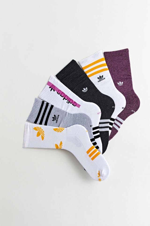 adidas Originals Logo Sock 6-Pack | Urban Outfitters