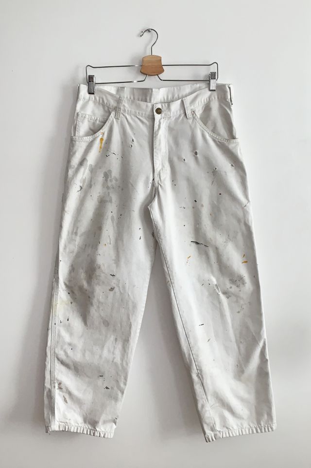 Vintage Paint Splatter Carpenter Utility Pants | Urban Outfitters