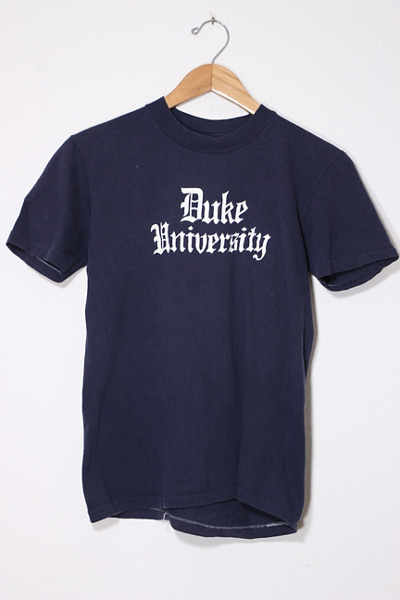 Vintage Duke University Script T Shirt | Urban Outfitters