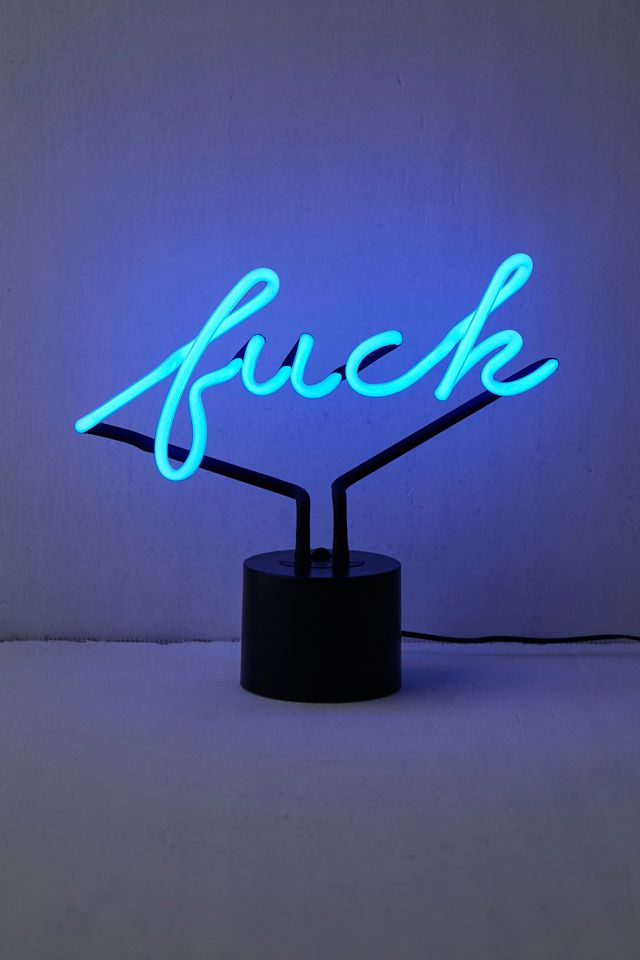 F*** Neon Sign | Urban Outfitters Canada