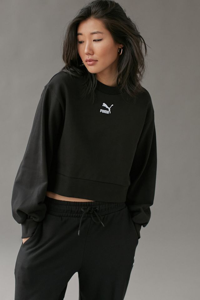 Puma Classics Puff Sleeve Sweatshirt | Urban Outfitters