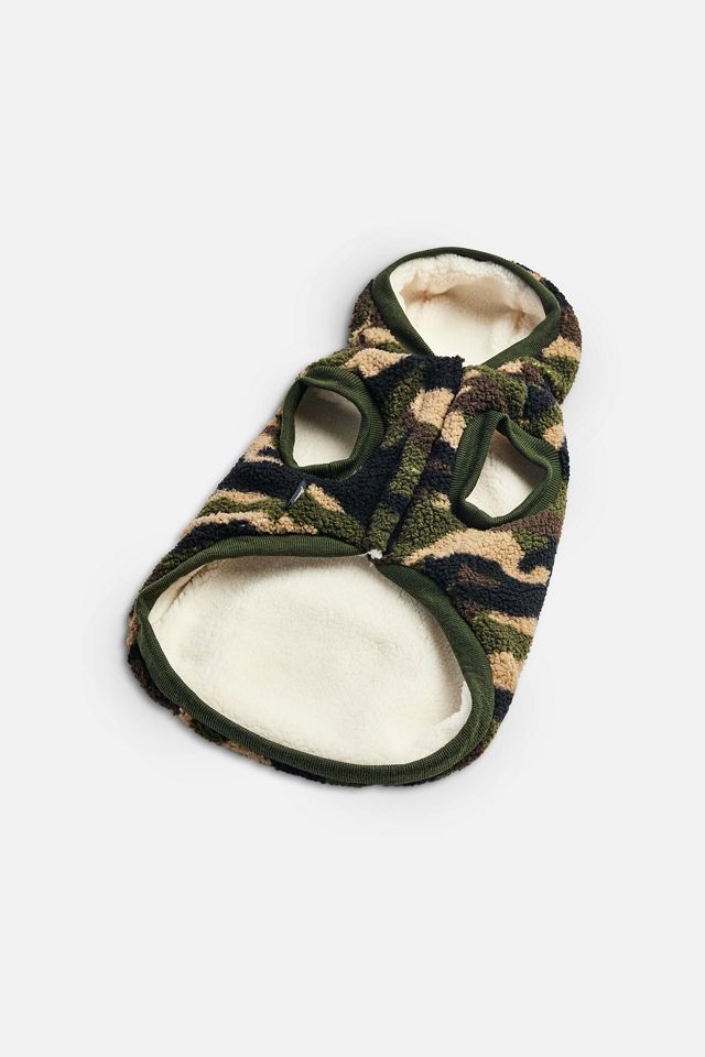 Silver Paw Dog Hunter Fleece Camo Jacket | Urban Outfitters
