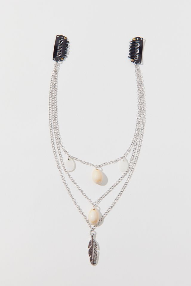 Shell Chain Hair Clip | Urban Outfitters