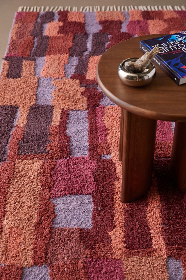 Miri Tufted Shag Rag Rug | Urban Outfitters