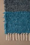 Colorblock Woven Shag Rag Rug | Urban Outfitters