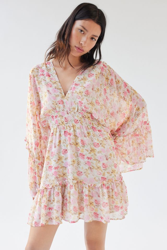 Dress Forum Fine Romance Floral Mini Dress | Urban Outfitters