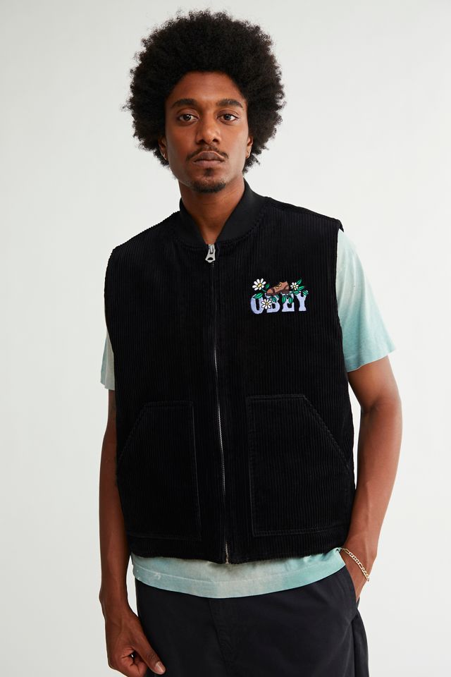 OBEY Duke Corduroy Vest | Urban Outfitters Canada