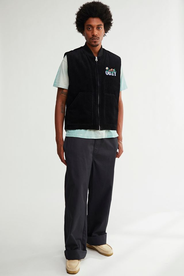 OBEY Duke Corduroy Vest | Urban Outfitters Canada