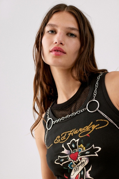 Chunky Double O-Ring Chain Belt | Urban Outfitters Canada