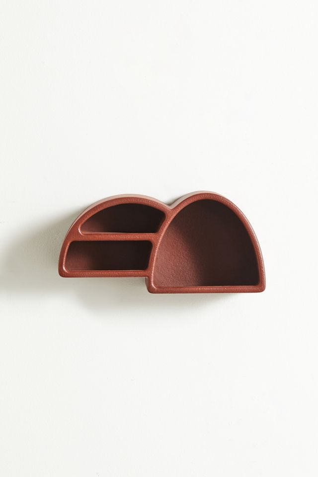 Isobel Wooden Double Arc Wall Shelf | Urban Outfitters