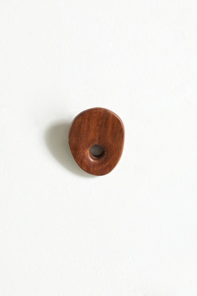 Wooden Round Wall Hook | Urban Outfitters