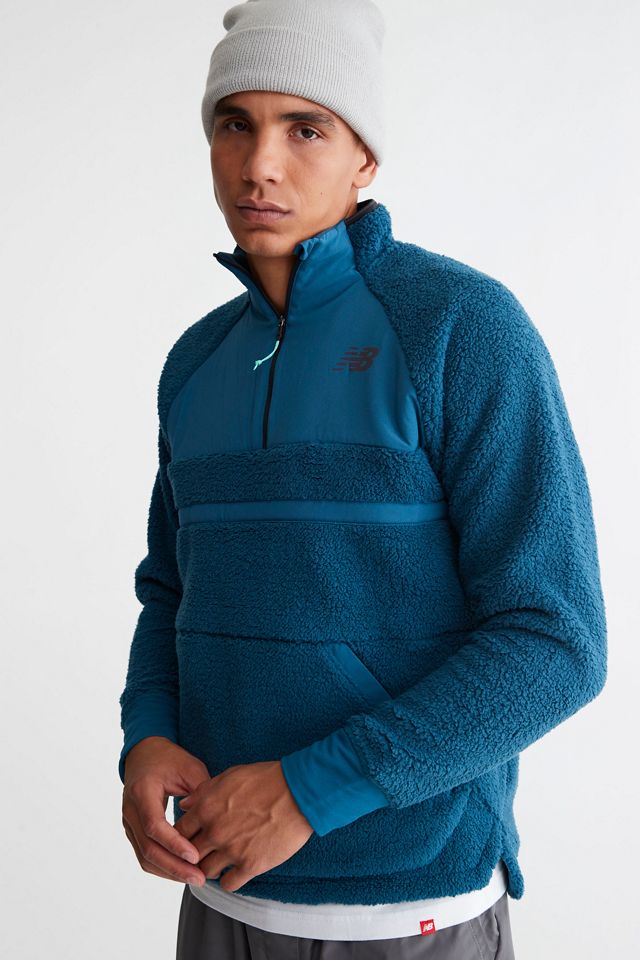 New Balance Q Speed High Pile Fleece Running Jacket | Urban Outfitters