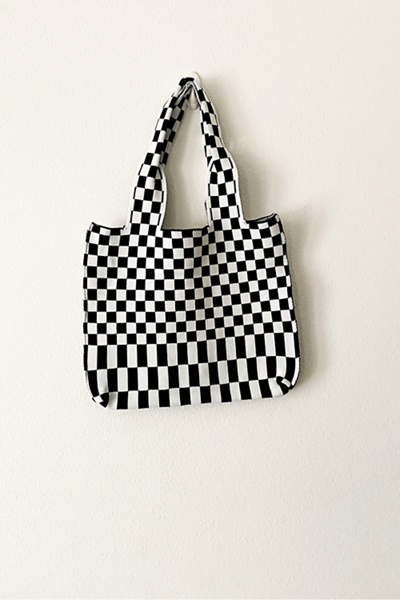 Class Project Checkered Bag | Urban Outfitters