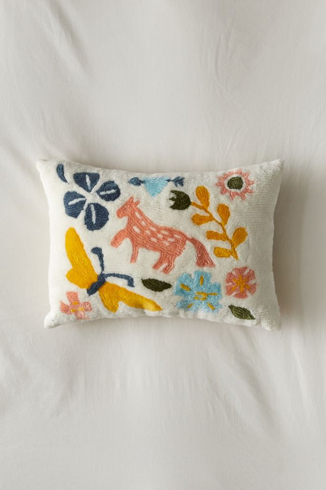 Folkly Tufted Bolster Pillow | Urban Outfitters Canada