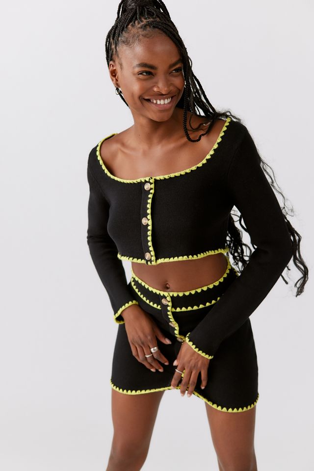 Glamorous Knit Long Sleeve Top & Skirt Set | Urban Outfitters