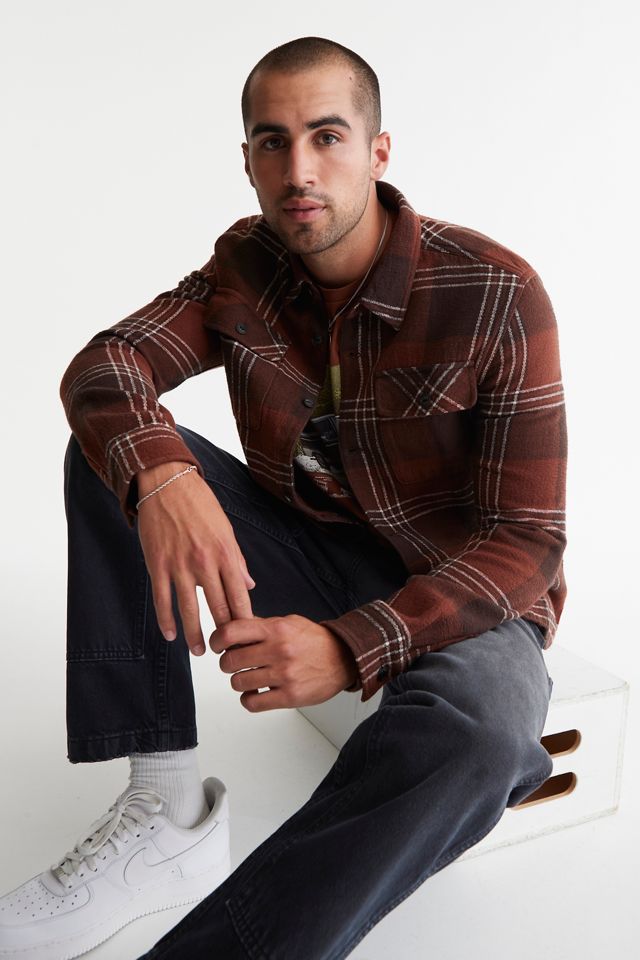 tentree Heavyweight Flannel Shirt Jacket | Urban Outfitters Canada