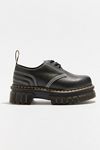 Dr. Martens Audrick White Stitch Leather Platform Oxford | Urban Outfitters