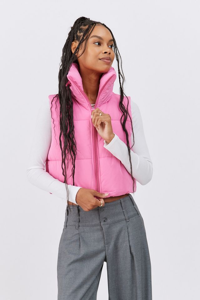 APPARIS Shaun Hooded Puffer Vest | Urban Outfitters