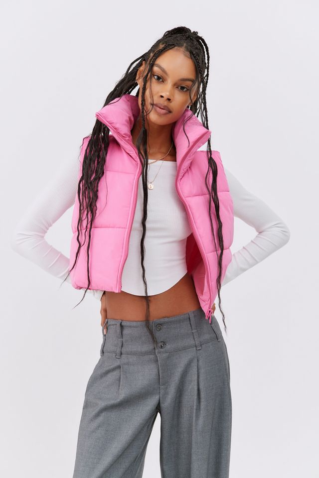 APPARIS Shaun Hooded Puffer Vest | Urban Outfitters