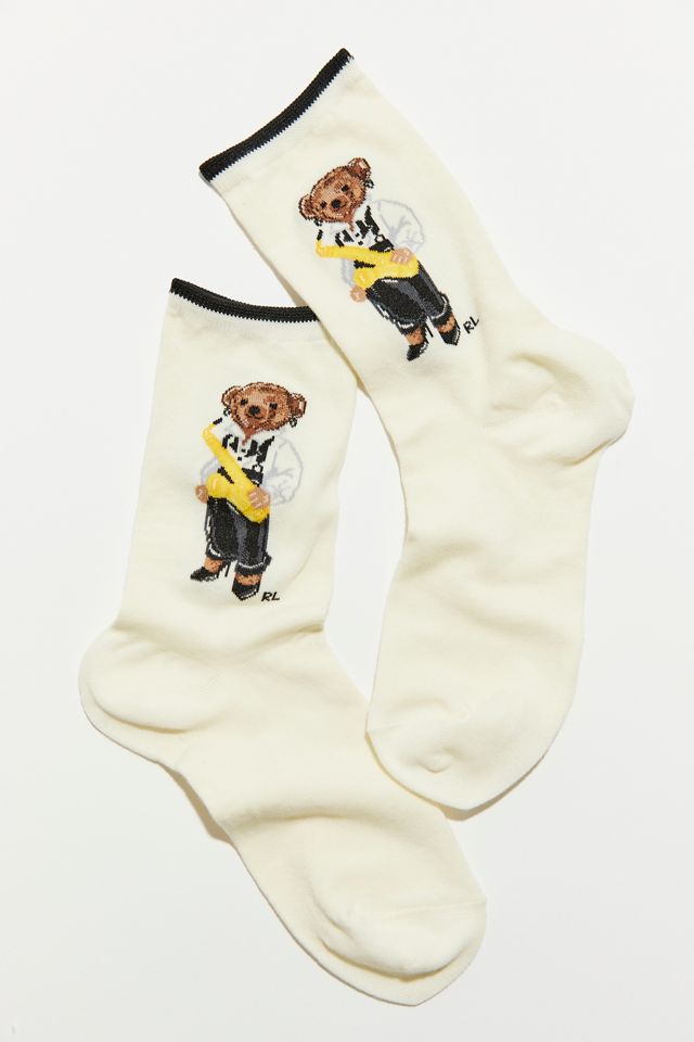 Polo Ralph Lauren Jazz Bear Crew Sock | Urban Outfitters
