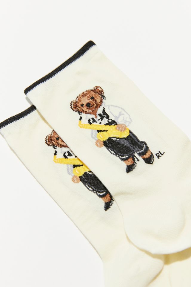 Polo Ralph Lauren Jazz Bear Crew Sock | Urban Outfitters