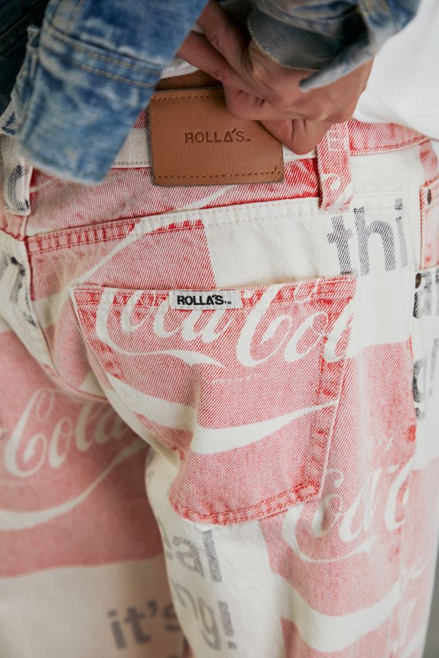 Rolla’s X Coca Cola Relaxo Cropped Jean | Urban Outfitters
