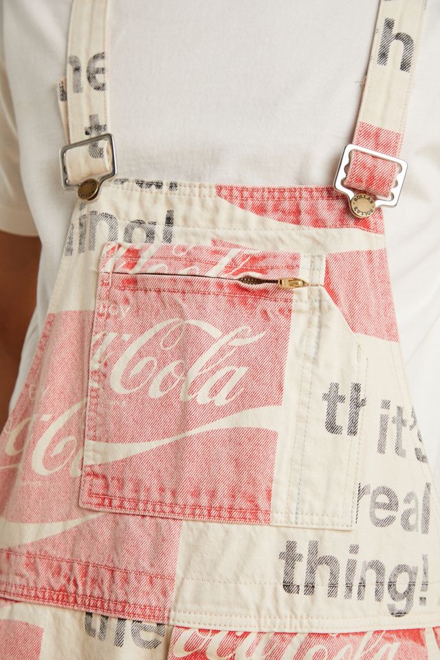 Rolla’s X Coca Cola Printed Checkerboard Overall | Urban Outfitters