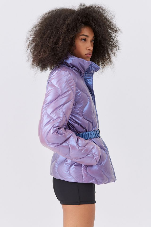 Unreal Fur Neon Puffer Jacket | Urban Outfitters