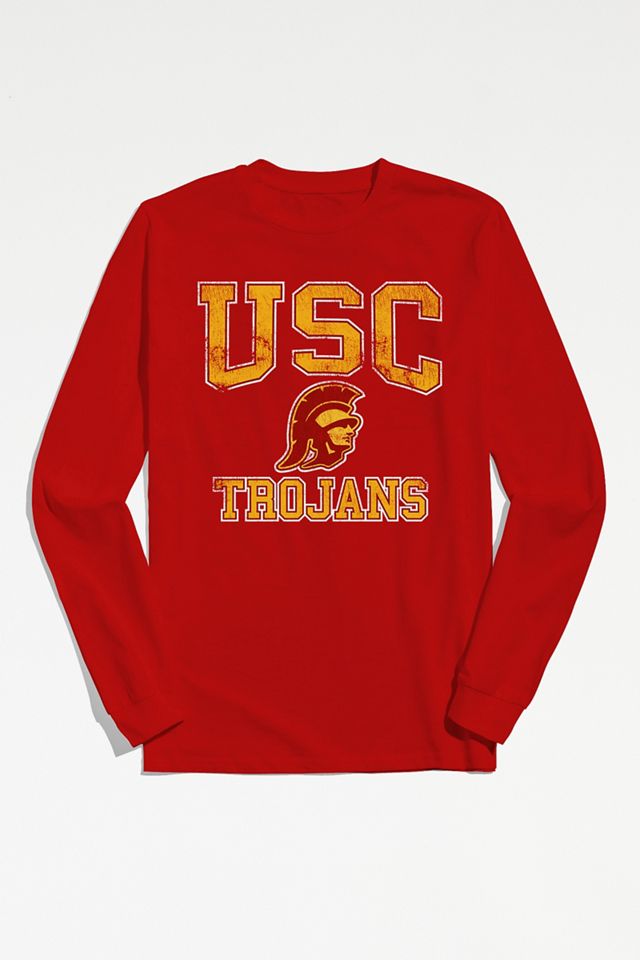 USC Logo Long Sleeve Tee | Urban Outfitters