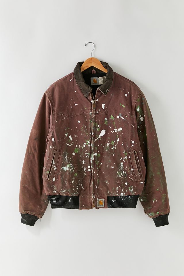 Vintage Carhartt Paint Splatter Jacket | Urban Outfitters