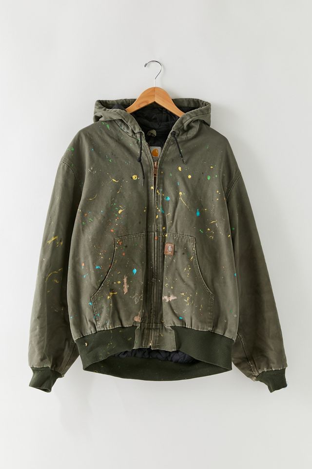 Vintage Carhartt Paint Splatter Jacket | Urban Outfitters
