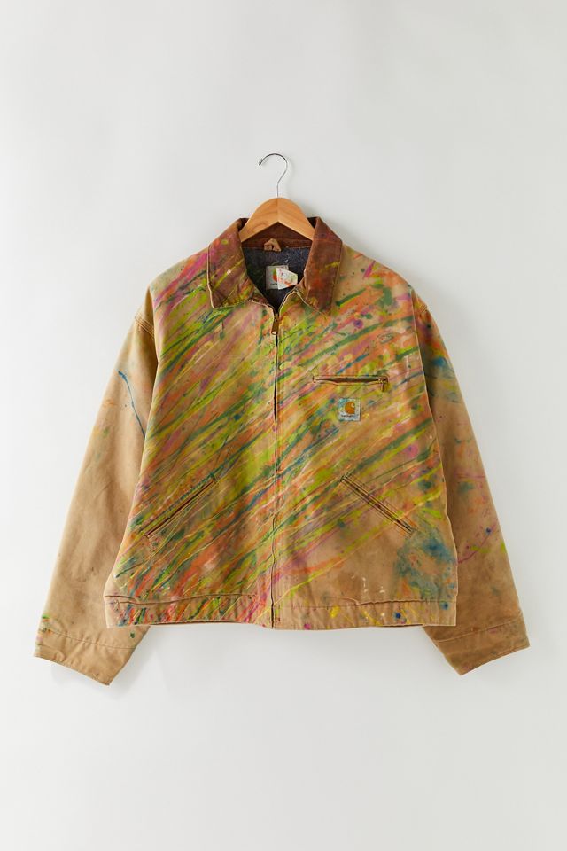 Vintage Carhartt Paint Splatter Jacket | Urban Outfitters