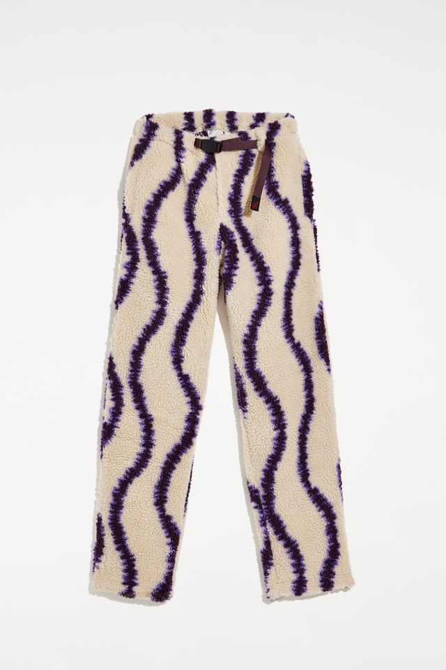 Gramicci Patterned High Pile Fleece Pant | Urban Outfitters