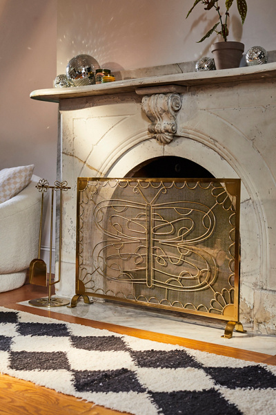 Butterfly Fireplace Screen | Urban Outfitters