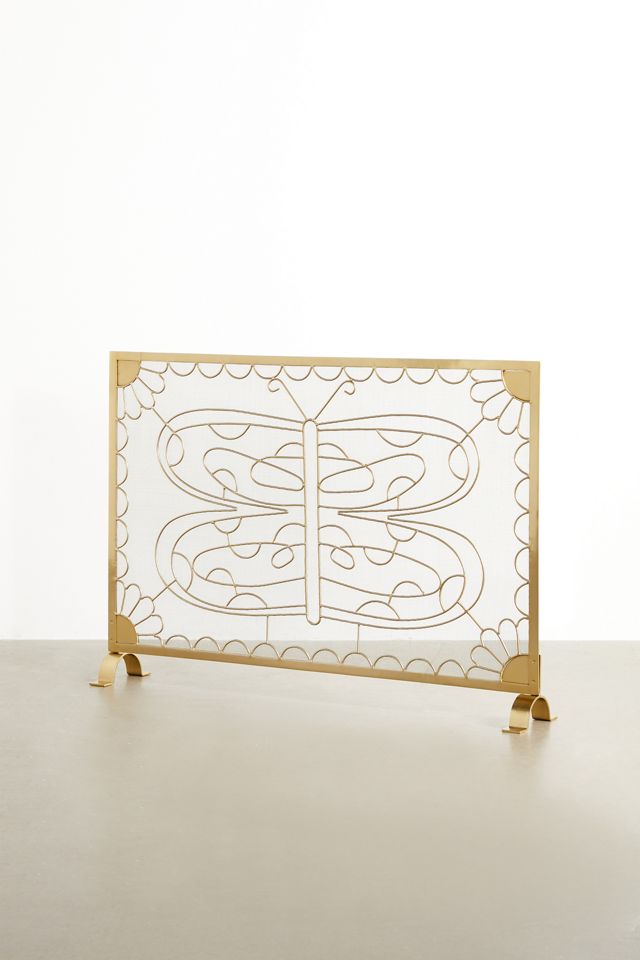 Butterfly Fireplace Screen | Urban Outfitters