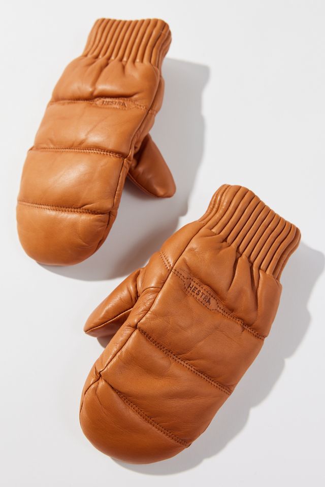 Hestra Valdres Leather Mitten | Urban Outfitters