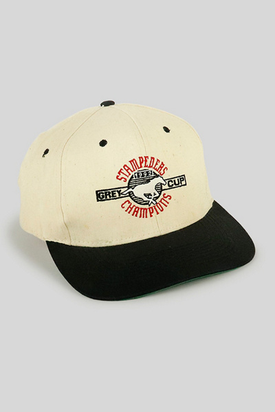 Vintage 1992 Starter CFL Calgary Stampeders Grey Cup Champions Snap ...