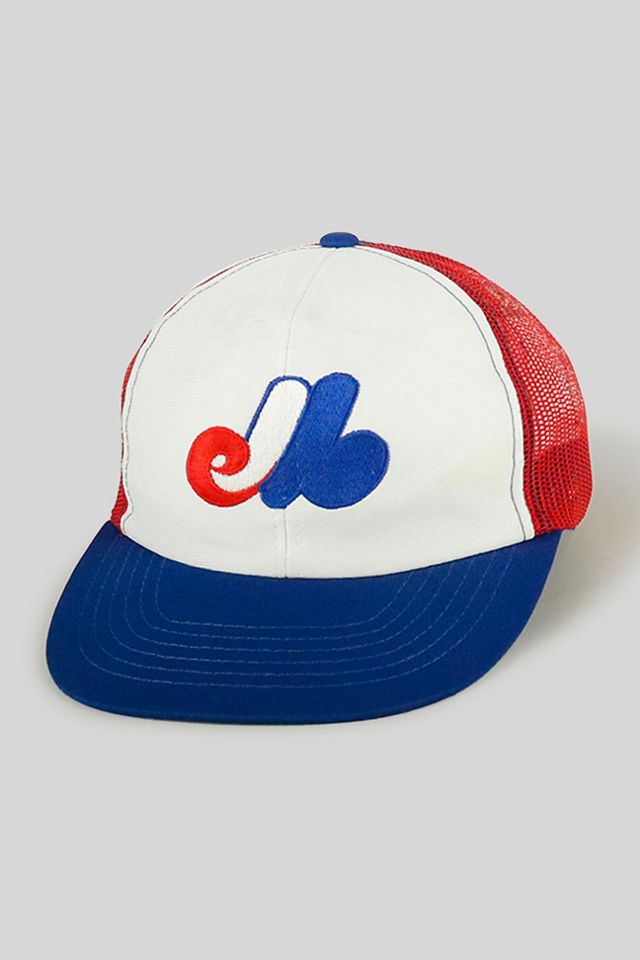 Vintage MLB Montreal Expos Ted Fletcher Snap Back Trucker Hat | Urban ...