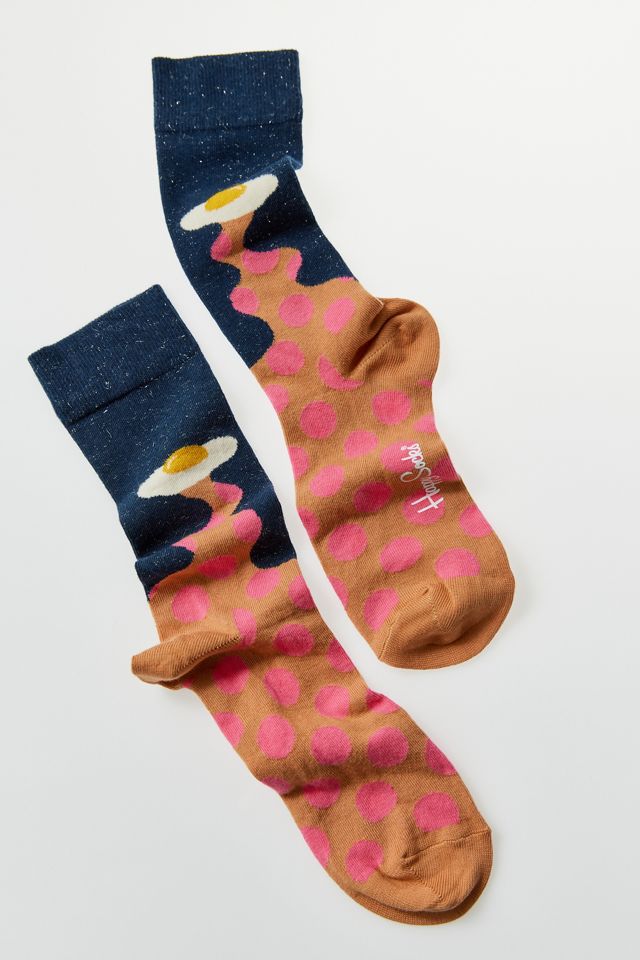 Happy Socks Egg Invader Sock | Urban Outfitters