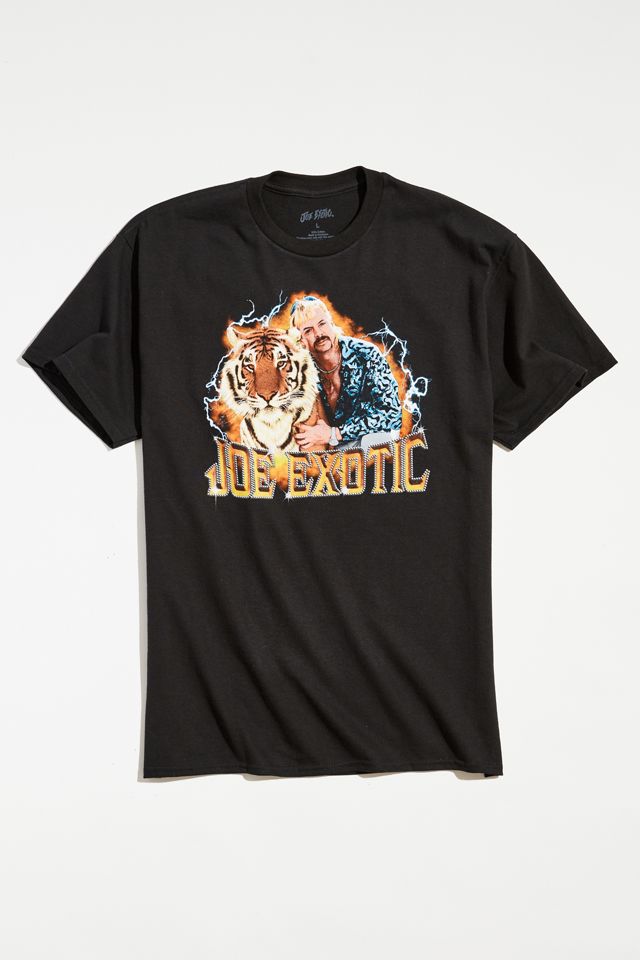 Joe Exotic Flame Tee | Urban Outfitters
